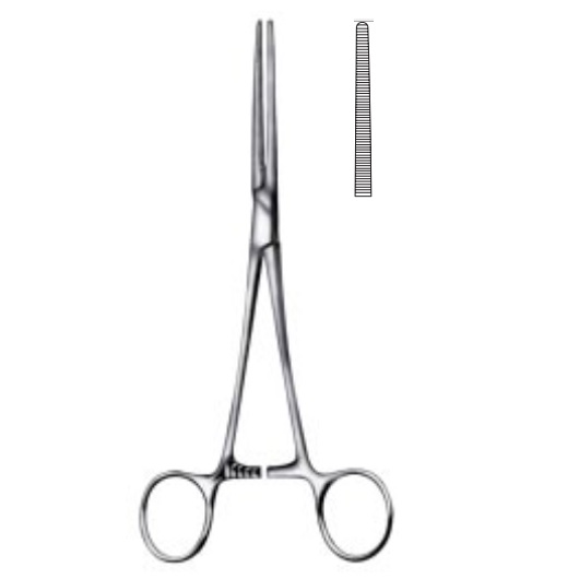 Pinza rochester pean hemostatica recta de 20 cm | Beracahmedica