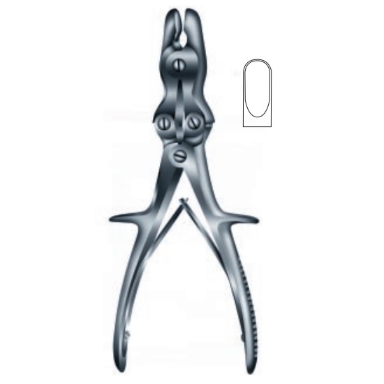 Pinza stille luer gubia recta de 22cm | Beracahmedica