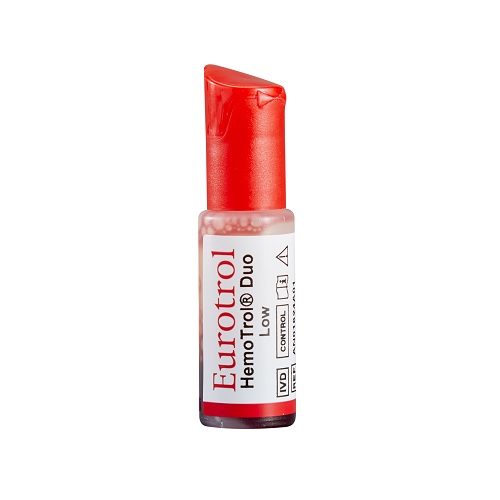 Eurotrol HemoTrol duo bajo nivel para analizador Hb301 y Hb801 ...
